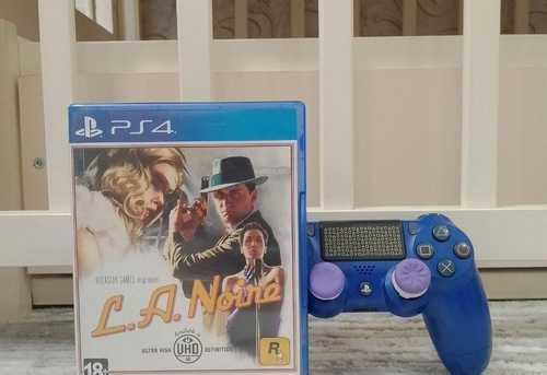 Диск PS4 L.A.Noire субтитры рус