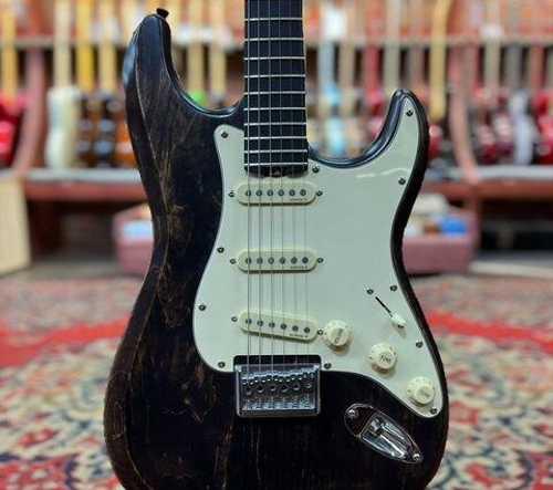 Электрогитара Rusich Stratocaster SSS Brown Russia