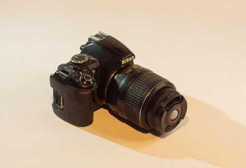 Зеркальный фотоапарат nikon d3100 с объективом