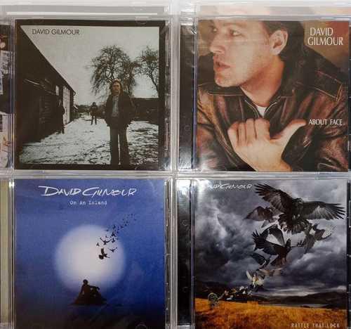 David Gilmour, CD, Сд диски