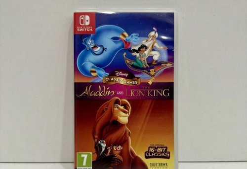 Disney Classic Aladdin and Lion King nintendo