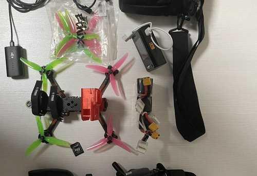 FPV дрон + DJI Googles v2.0 + TBS Tango 2