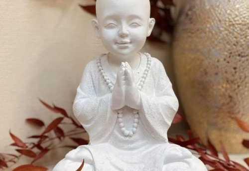 Каркасная силиконовая форма Будда с бусами