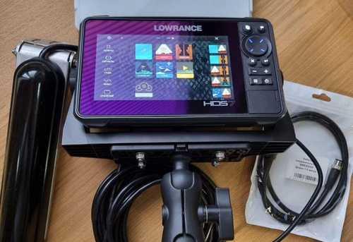 Lowrance HDS-7 live с датчиком Active Imaging 3в1