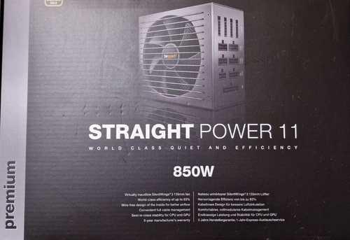 Блок питания be quiet straight power 11 850w