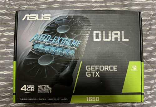 Asus GTX 1650 Dual Новая