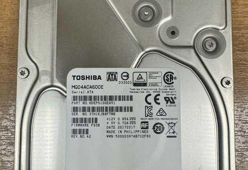 Жесткий диск 3.5" Toshiba 6Тб
