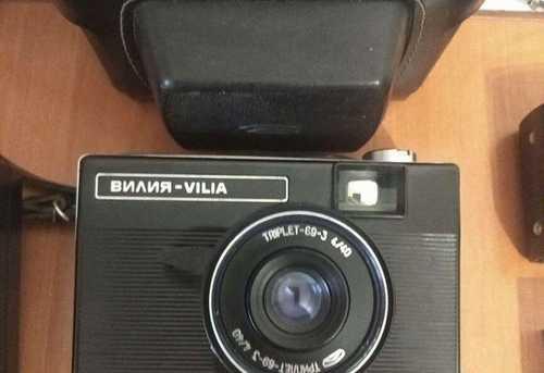 Плёночный фотоаппарат Вилия
