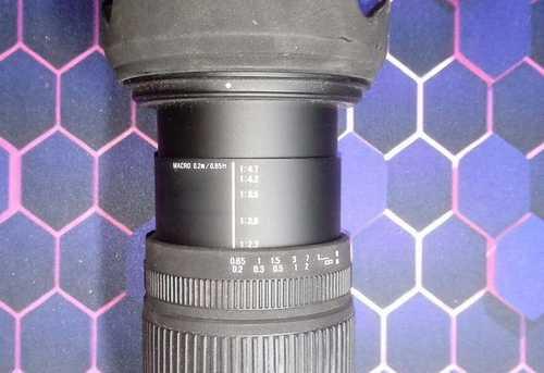 Объектив sigma DC 17-70mm 1:2.8-4.5 для Canon