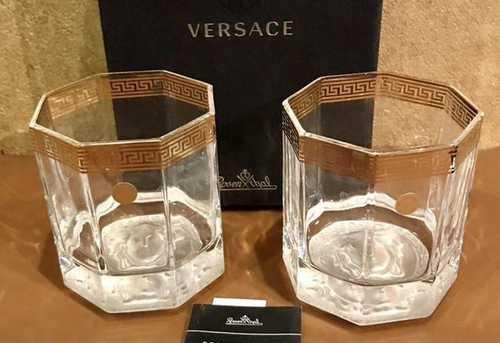 Набор стаканов Versace Gold Medusa для виски
