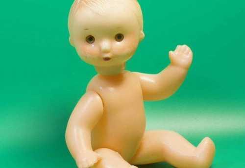 Винтажная кукла, голышок, 17 см., пластмасса, СССР