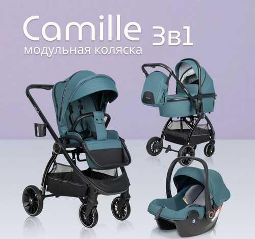 Коляска 3 в 1 Farfello Camille