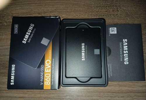 SSD Samsung 860 EVO 500gb. Оригинал