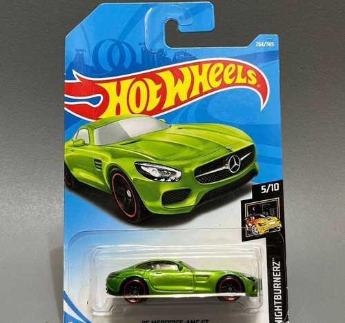 Hot Wheels 15 Mercedes-AMG GT Green