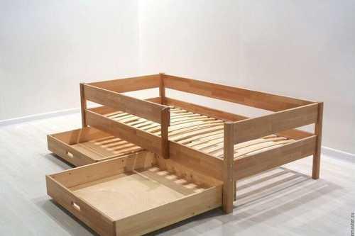 Ящик дерево для кровати
