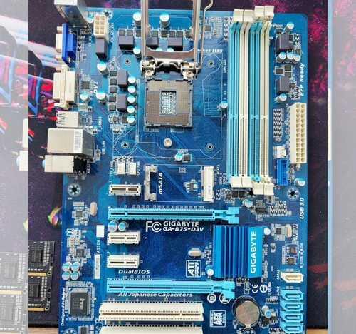 Материнская плата lga 1155