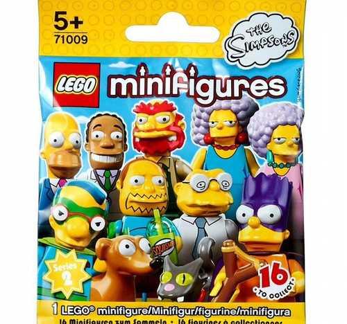 Lego Minifigures Simpsons 71009 Симпсоны серия 2