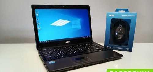 Компактный ноутбук Acer на Core i3 и SSD