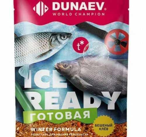 Прикормка dunaev ice ready готовая 0,5кг