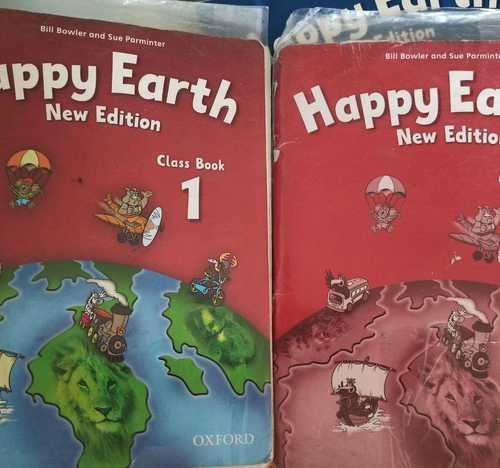 Happy Earth 1 class book и activity book