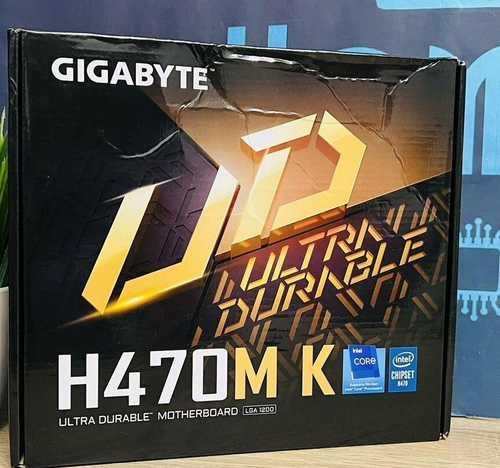 Новая Материнская плата Lga 1200 Gigabyte H470M K