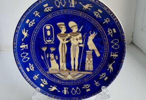 Тарелка на подставке декоративная Египет