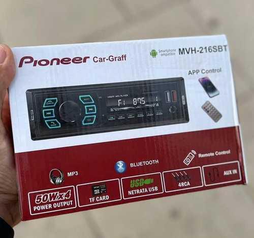 Магнитола Pioneer 216 SBT с bluetooth