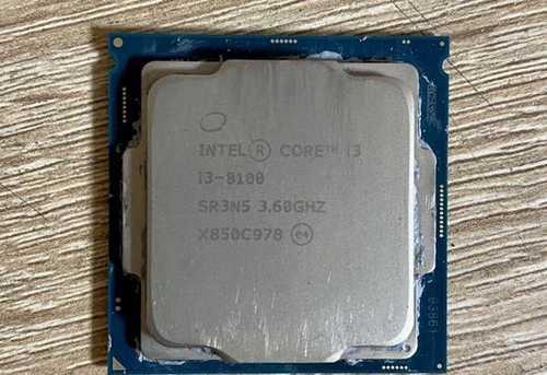 Процессор (1151v2) Intel core i3 8100