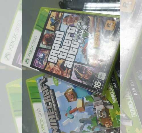 Gta5 Minecraft xbox360 (доставка)