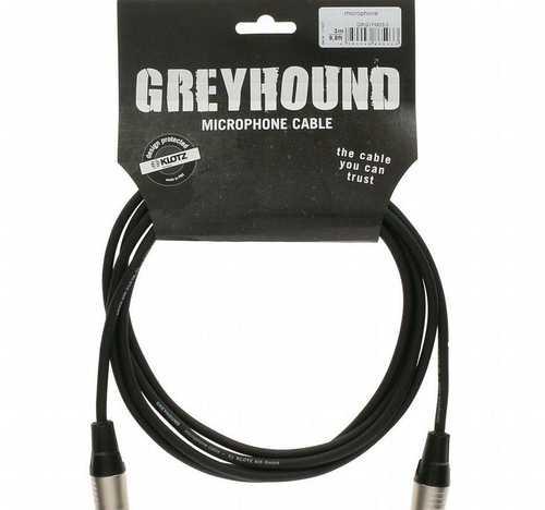 Кабель микрофонный Klotz GRG1FM05.0 greyhound