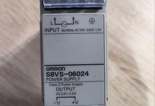Блок питания 60w 24v Omron S8VS-06024