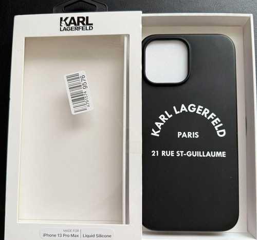 Чехол на iPhone 13 pro max karl lagerfeld