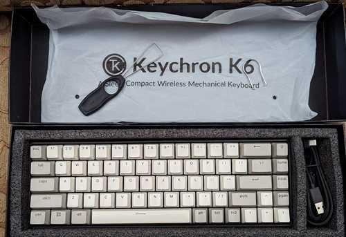 Keychron k6 Hot Swap Gateron Red