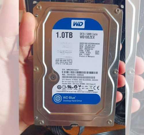 Жесткий диск Western Digital Blue 1 тб