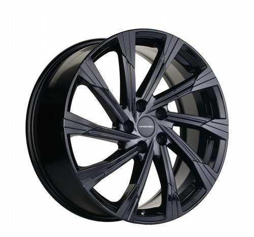 Литые диски 7.5x19 5x108 63.4 ET46 khomen KHW 1901 black