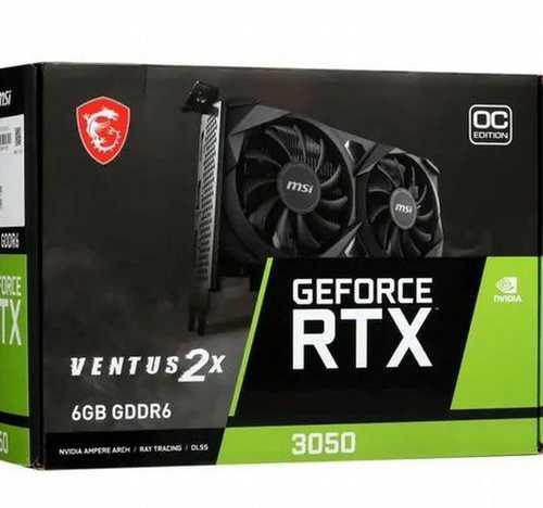 Видеокарта MSI GeForce RTX 3050 ventus 2X OC