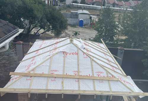 Паро ветро изоляция. Тайвек. Tyvek Dupont soft