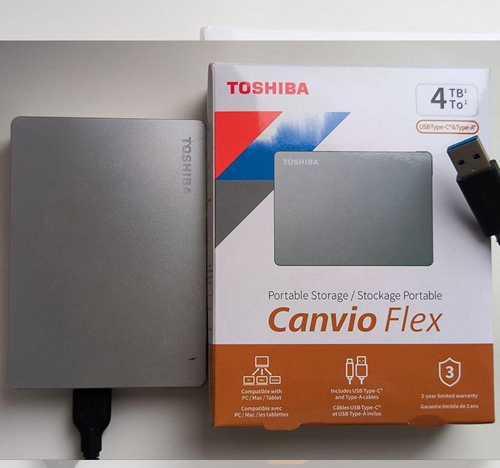 Hdd Toshiba Canvio Flex 4TB