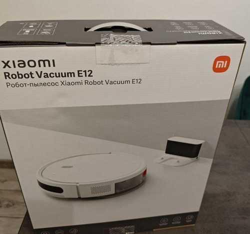 Робот пылесос xiaomi robot vacuum e12