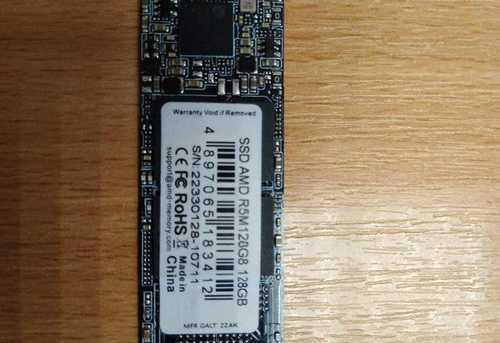 SSD M.2 AMD R5M 128Gb. В отличном состоянии