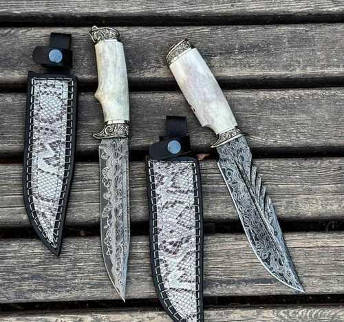Нож Дамаск рог лося (Арт.39716)
