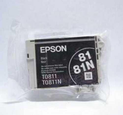 Картридж черный (black) epson T0811