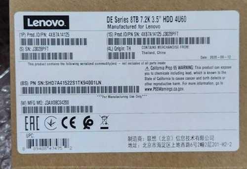 Жесткий диск Lenovo 4XB7A14128 12TB