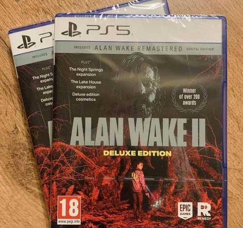 Новый диск PS5 Alan wake 2