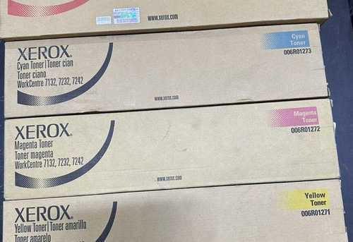 Тонер-картриджи Xerox 7132 комплект