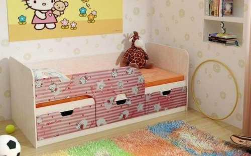 Кровать детская Минима Хэлоу Китти с доставкой