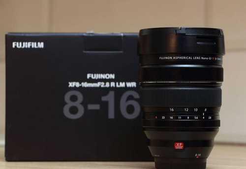 Объектив Fujinon XF 8-16mm f/2.8R LM WR
