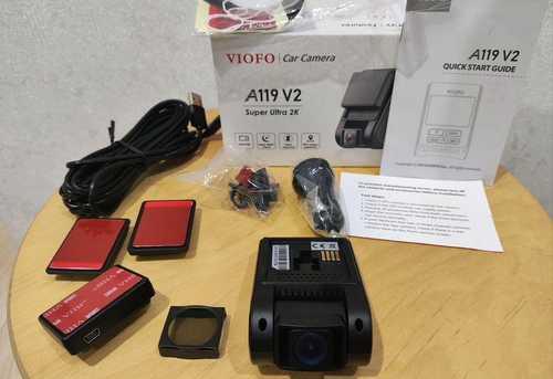 Видеорегистратор Viofo A119 v2 GPS и линза