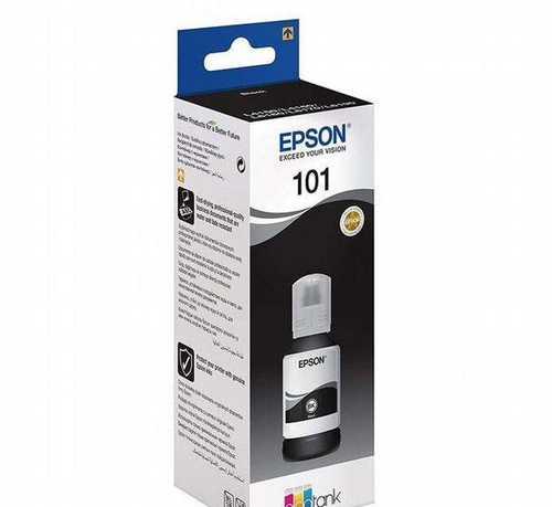 Чернила черные epson 101 T03V14A Black Ink