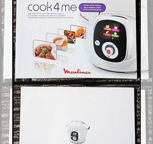 Книга рецептов для Moulinex Cook4Me